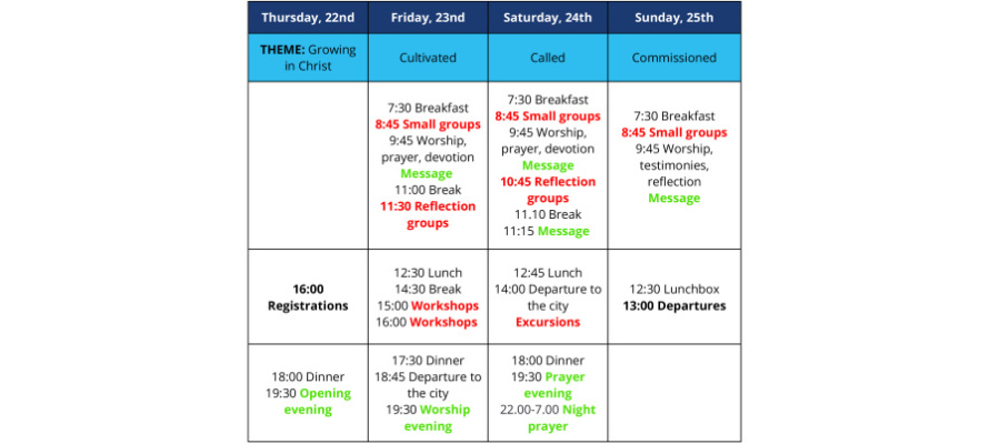 YMCA – Unify - european - unify 2024 - program